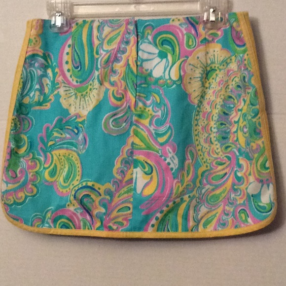 Lilly Pulitzer | Skirts | Lilly Pulitzer Multicolor Casual Mini Skort 2 ...